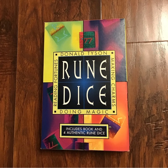 Other | Rune Dice And Book | Poshmark